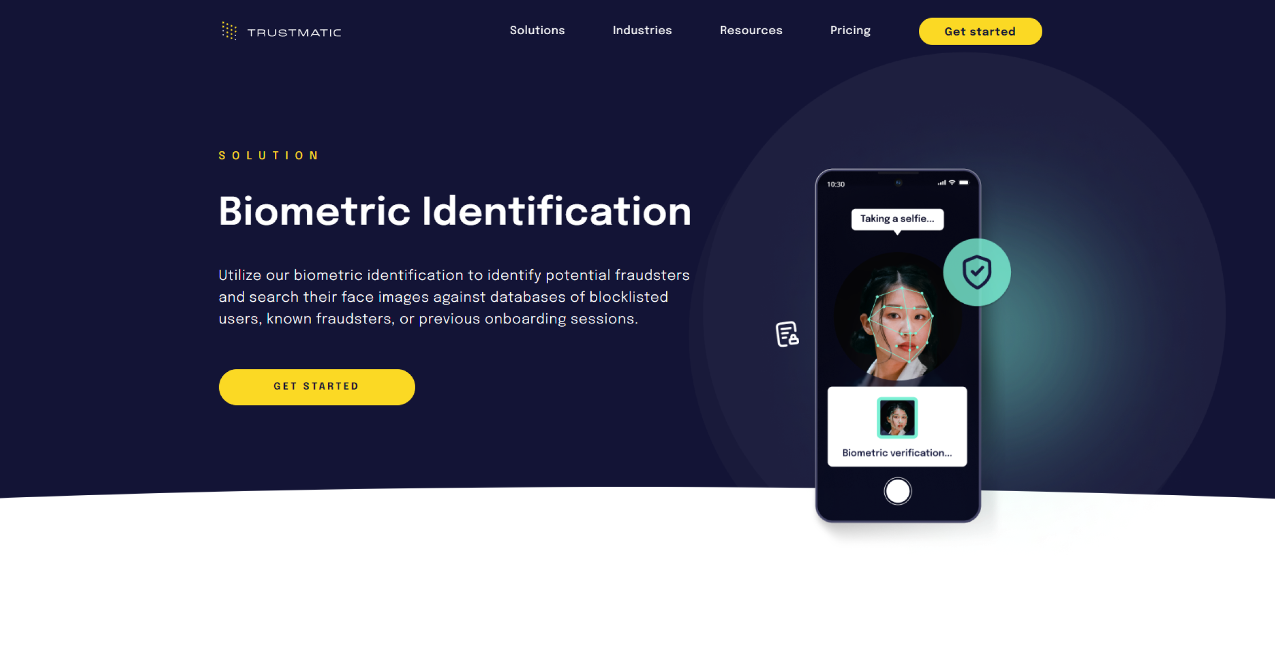 Biometric Identification I Trustmatic